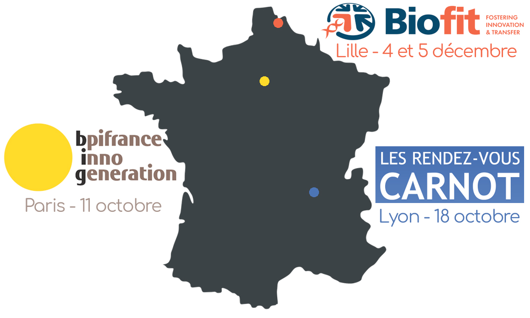 Rendez-vous à bpi innogeneration, aux RDV Carnot, et à Biofit ! - LabOxy